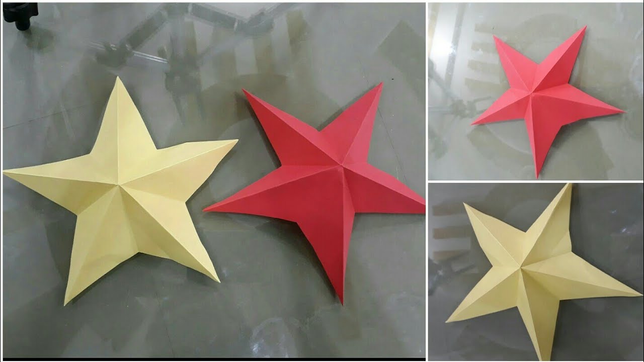 How to Make Simple & Easy Paper Star | DIY Paper Craft Ideas | Origami ...