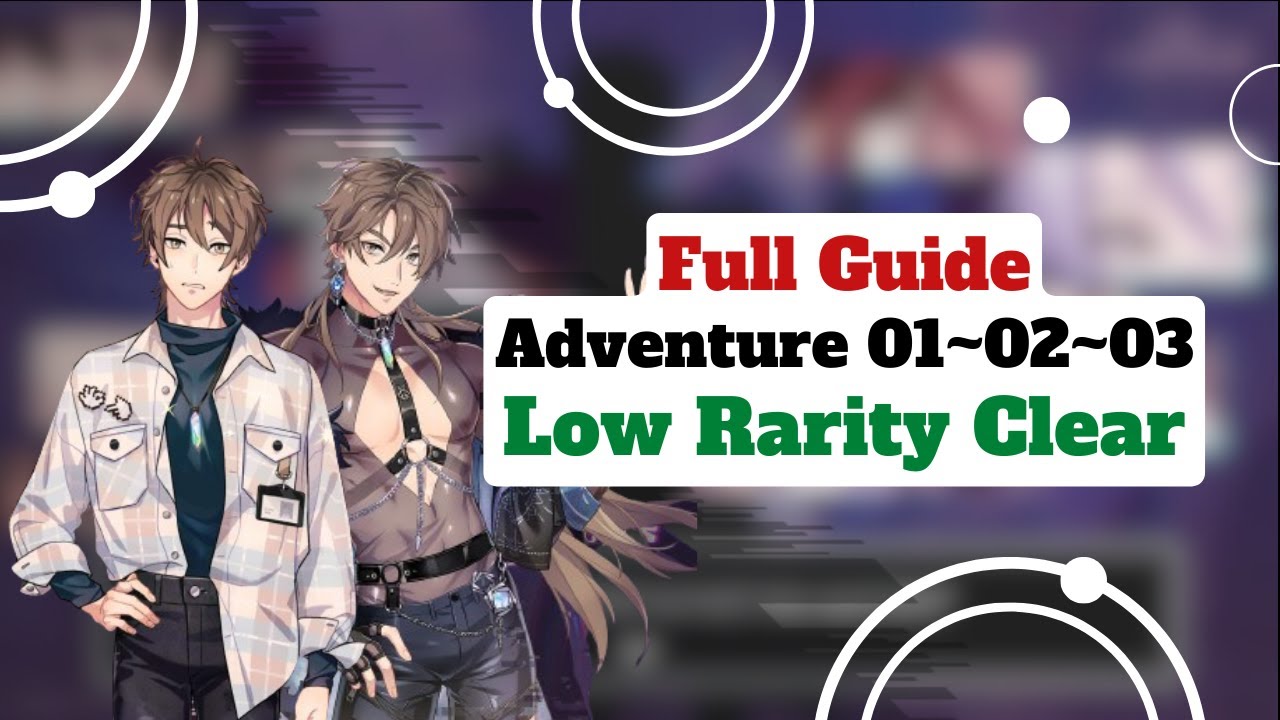 Journey To A Nu World Challenge Modes Adventure 01~02~03 Low Rarity ...