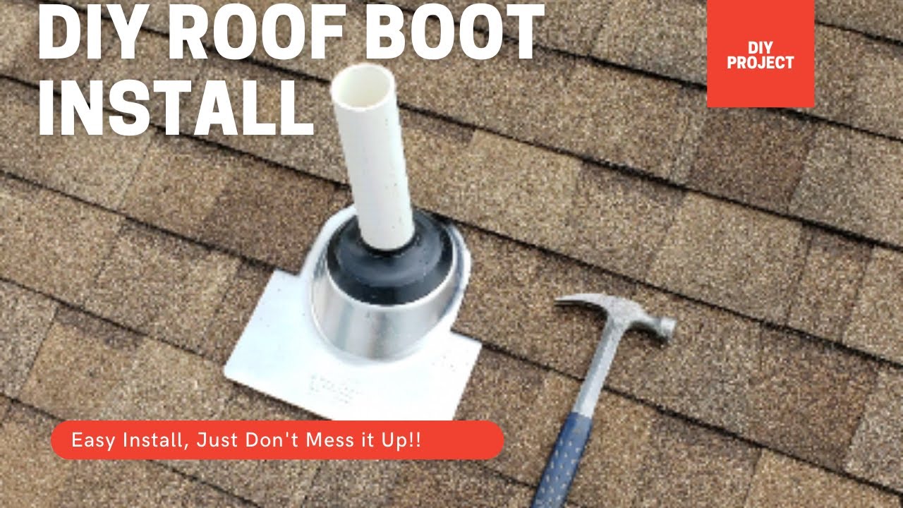 DIY PLUMBING Roof Boot Install | 301-432-1932 | 21782 | 21756 | 21713 ...