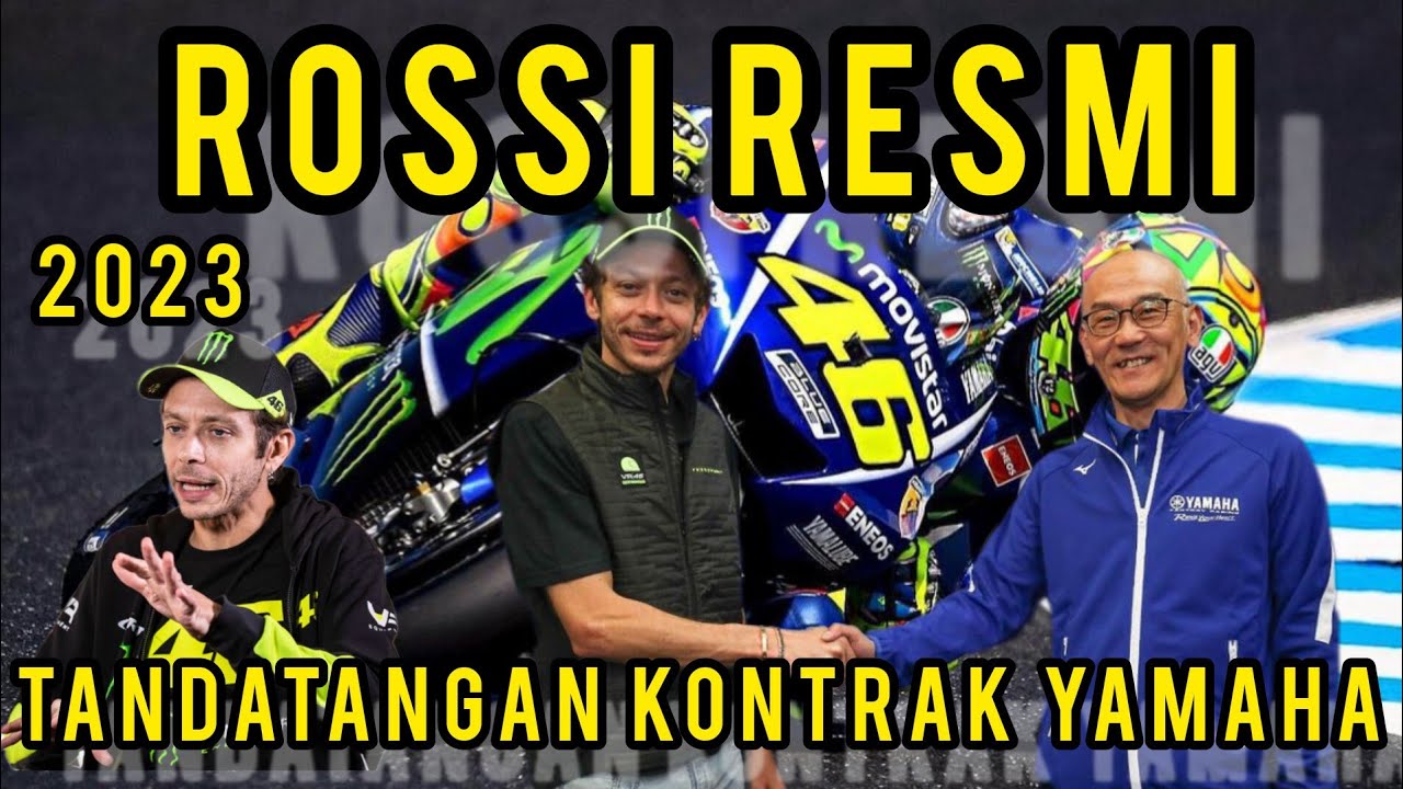 ROSSI BRAND AMBASSADOR YAMAHA 🔴INGIN BAJAK VR46 - YouTube