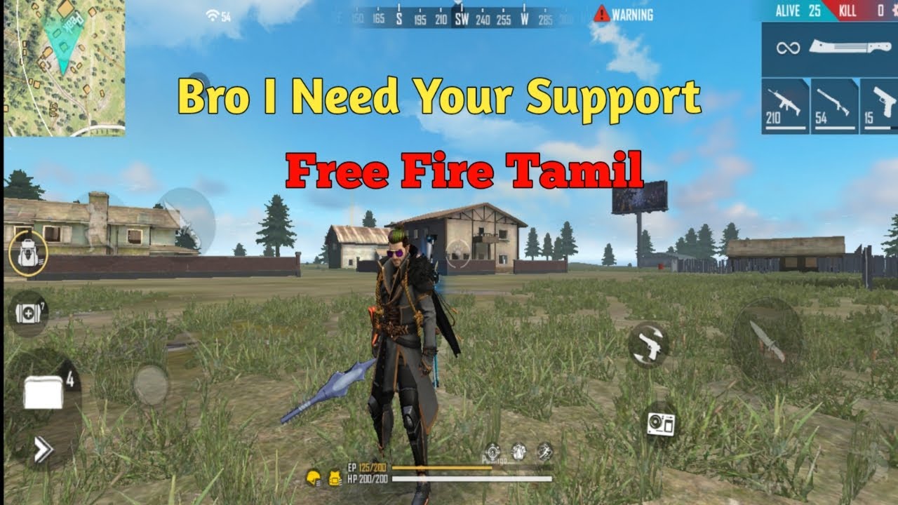 Free Fire Tamil Need your support ........ - YouTube
