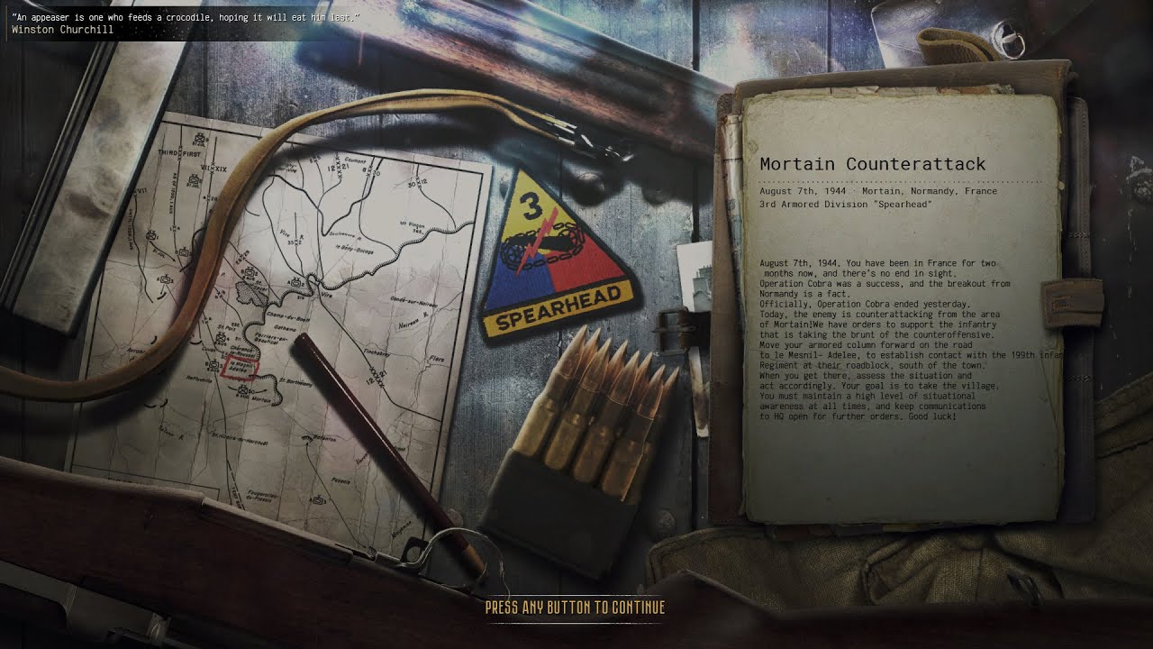 Mortain Counterattack | Doctrine: Offensive| Hardcore & FoW - YouTube