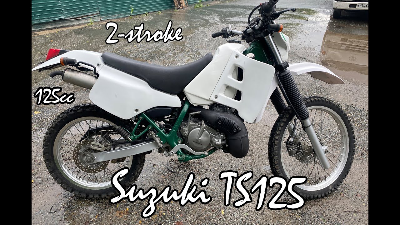Suzuki TS125 test start - YouTube