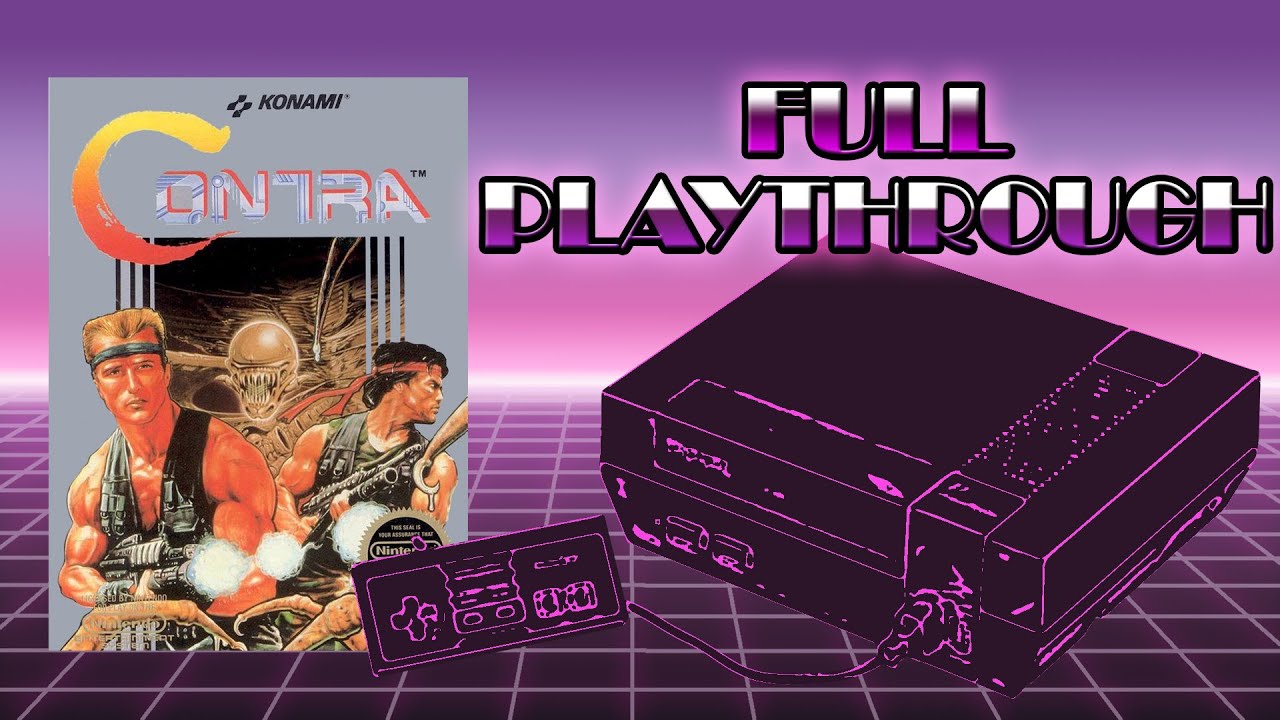 Contra NES - Full Playthrough - YouTube