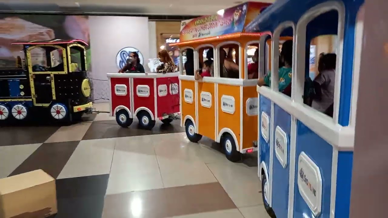 SM Cebu Story Land Train - YouTube