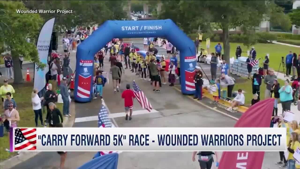 "Carry Forward 5k" Race - Wounded Warriors Project - YouTube