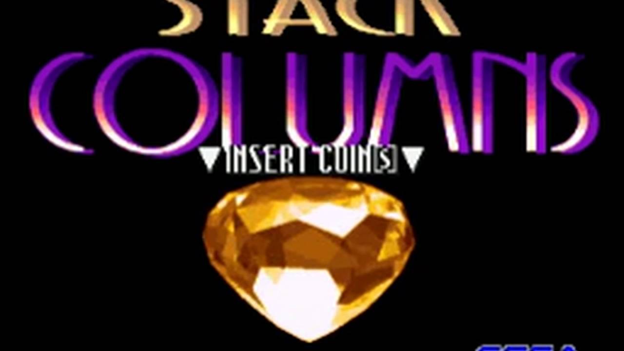 Stack Columns (Sega 1994) Attract Mode 60fps - YouTube