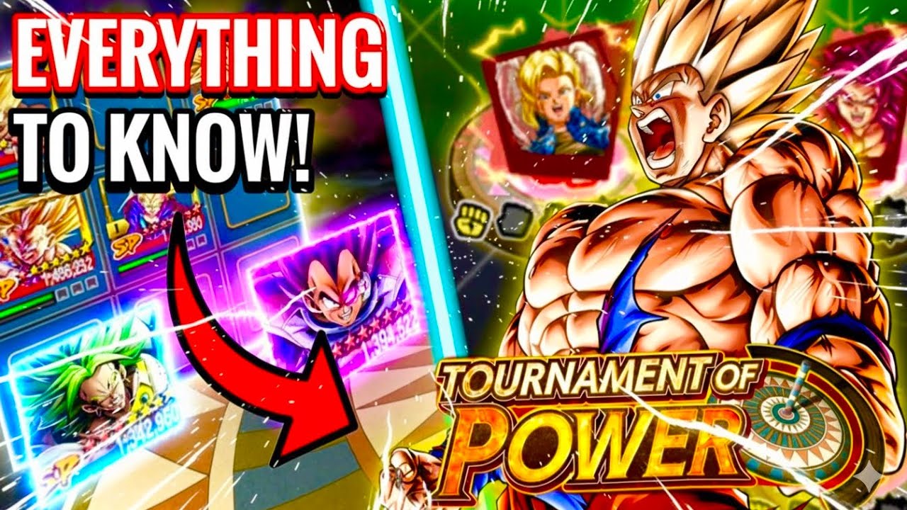 Everything About The Tournament Of Power And The MASSIVE Update! DB ...