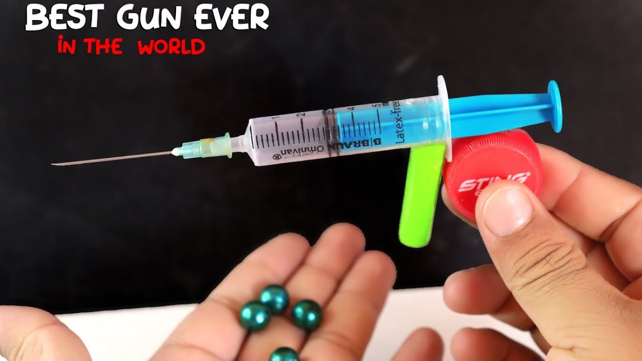 how to make a gun at home | how to make gun with injection | gun making ...
