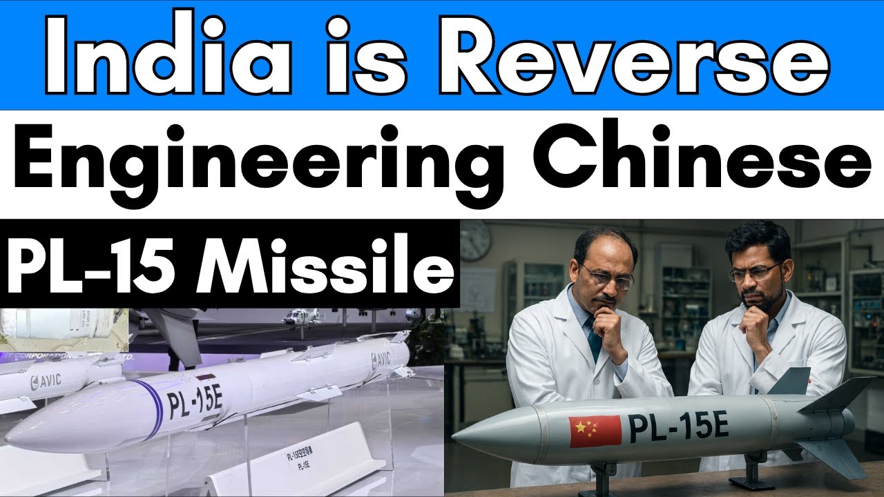 INDIA IS REVERSE ENGINEERING CHINESE MISSILE | PL-15 Missile Secrets ...