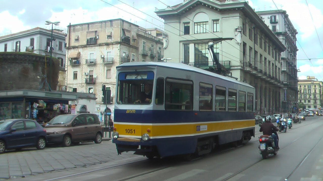 (HD) Trams and Trolleybuses in Naples 05/04/13 - YouTube
