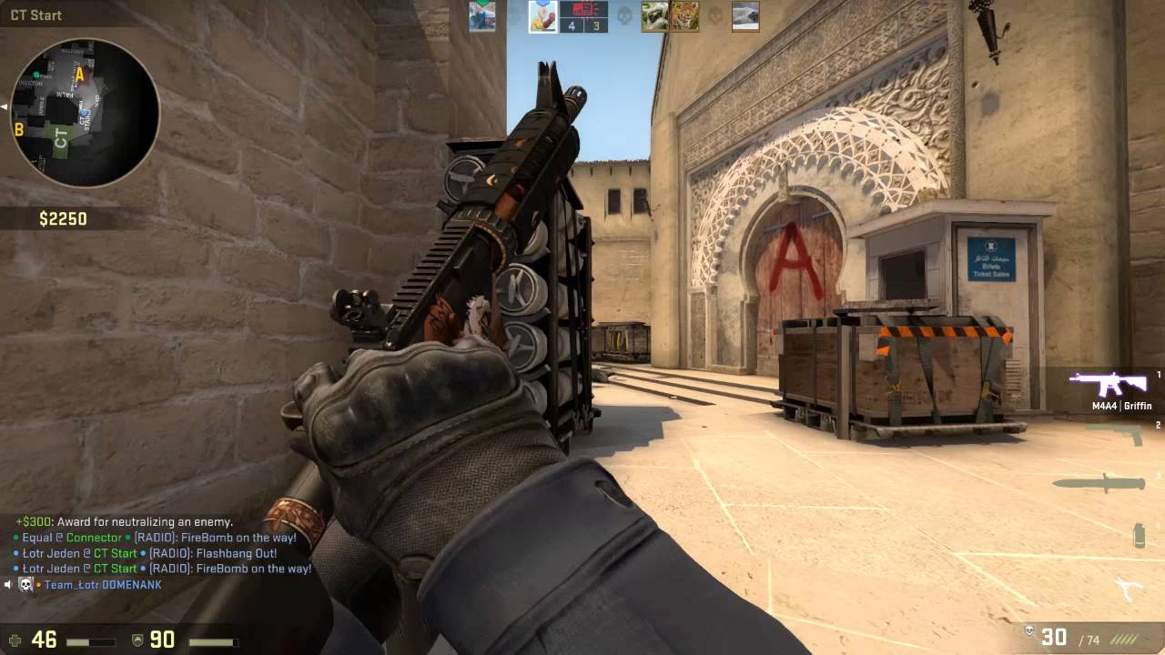 Buy P90 and rush B !! - YouTube