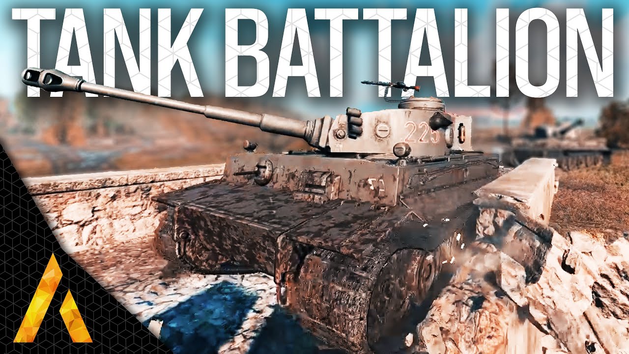 HEAVY TANK BATTALION - Convoy Series - HEAT Specialization - BF5 Tiger ...