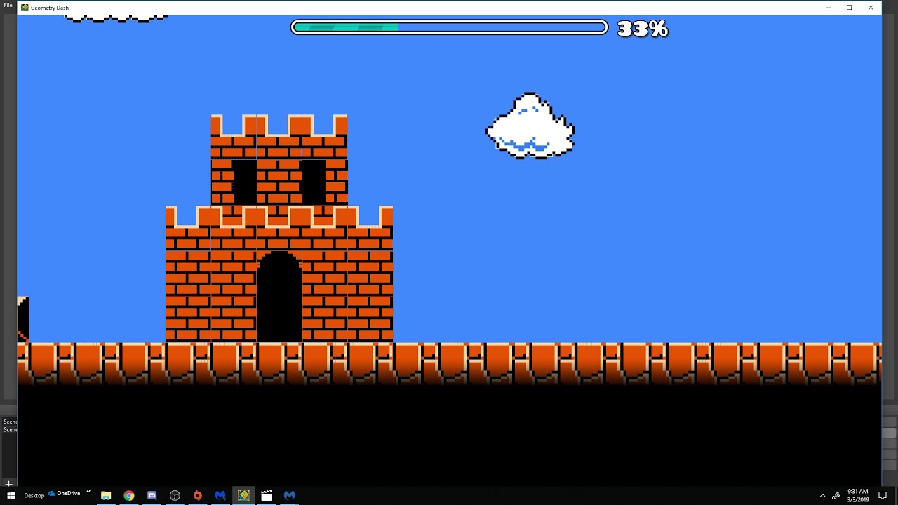 MORE MARIO IN GEOMETRY DASH??? I Mario Part Two by Zejoant l Level ...