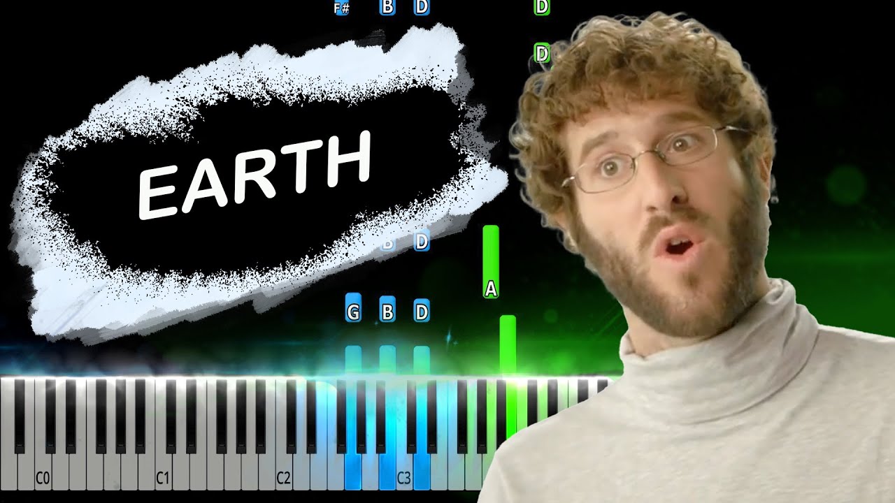 Lil Dicky - Earth Piano Tutorial - YouTube