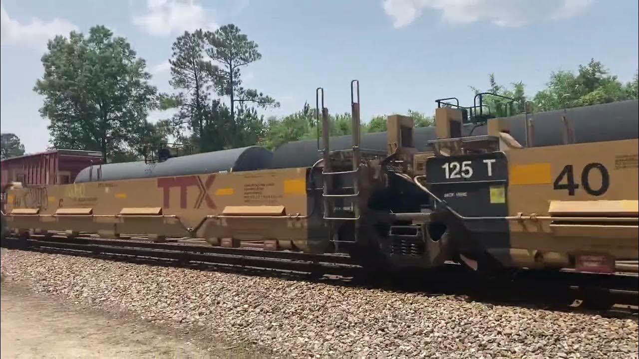 Huge CSX I038 Double Stack NB with mid Train DPU Alright - YouTube
