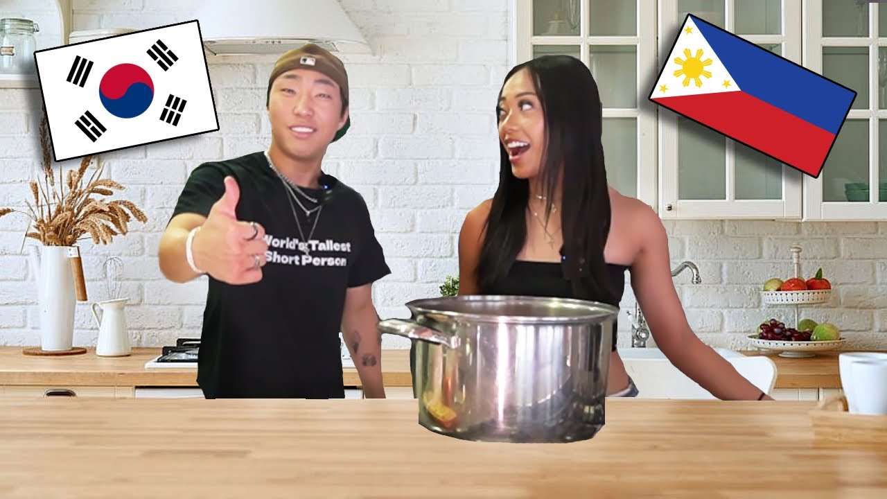 I cooked for a Filipina! (I Can't Cook) - YouTube