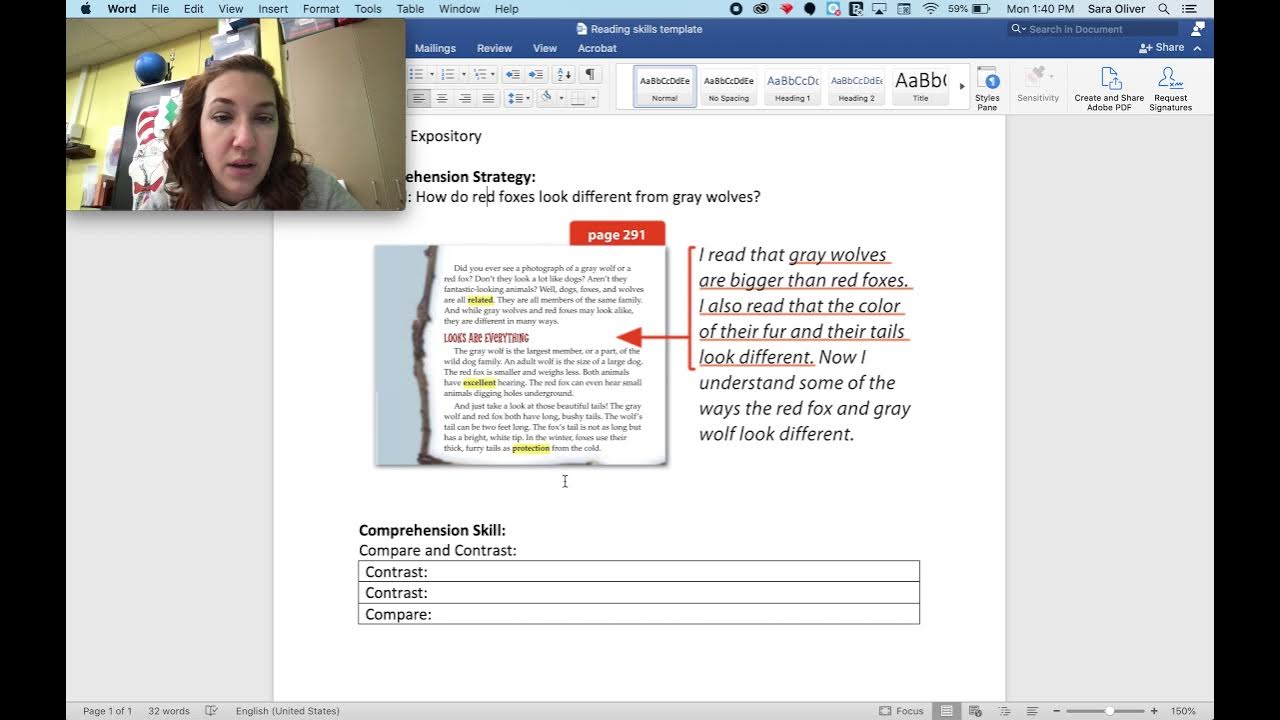 Unit 4 Week 3 Gray Wolf Red Fox Grade 3 - YouTube