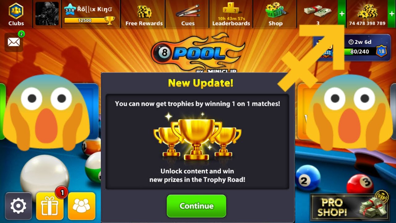8 Ball Pool Trophies Max Out by | 007 Gaming | - YouTube