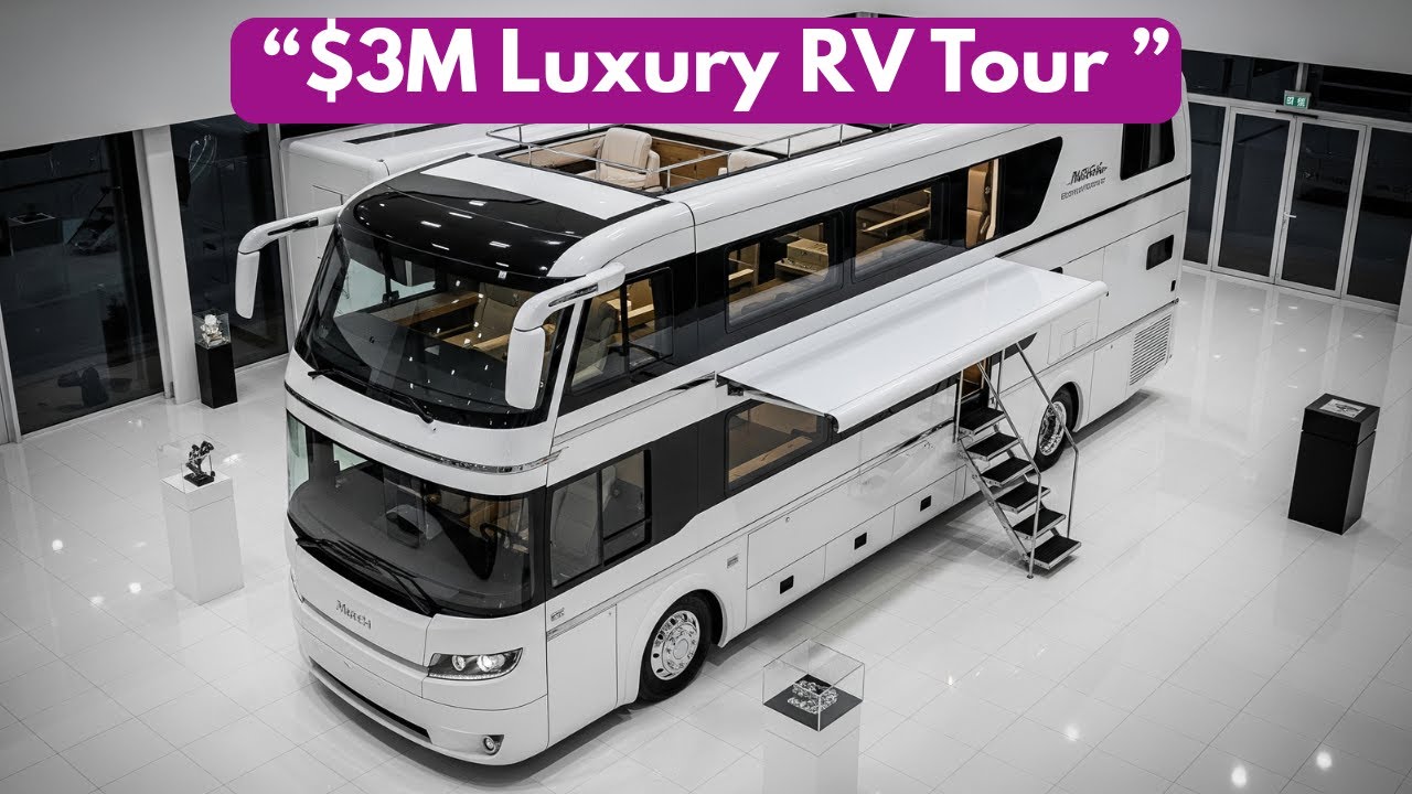Full Tour of the Most Expensive Luxury RV motorhome the World in 2026 ...