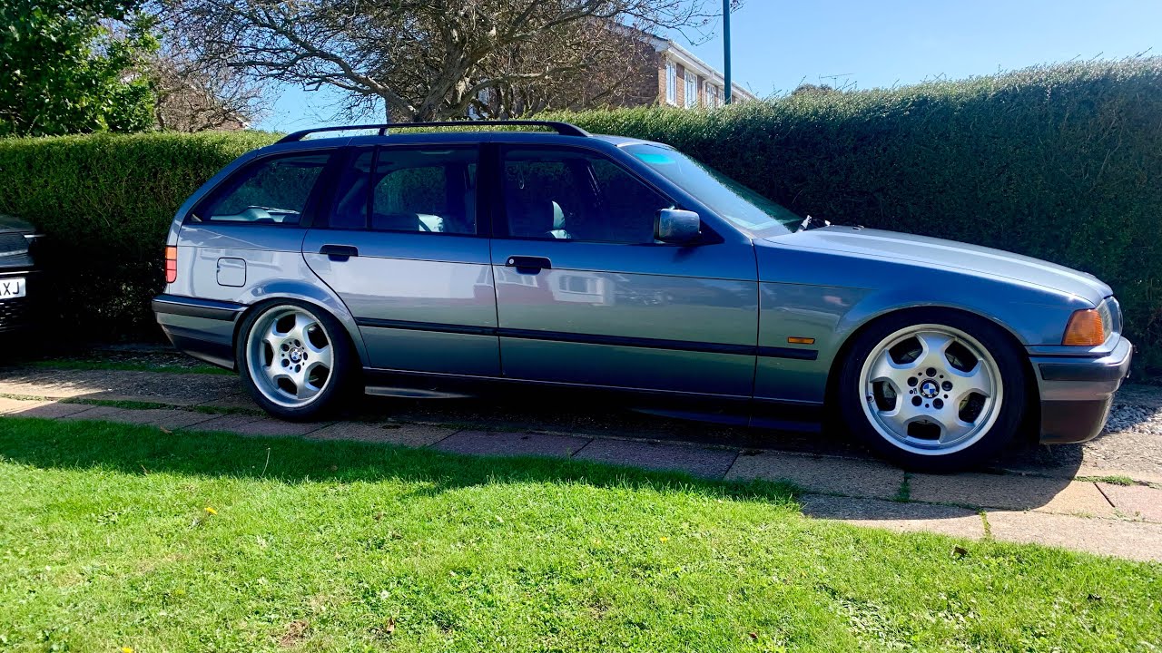 Supercharging the e36 328i touring, Eaton m62 diy kit - YouTube
