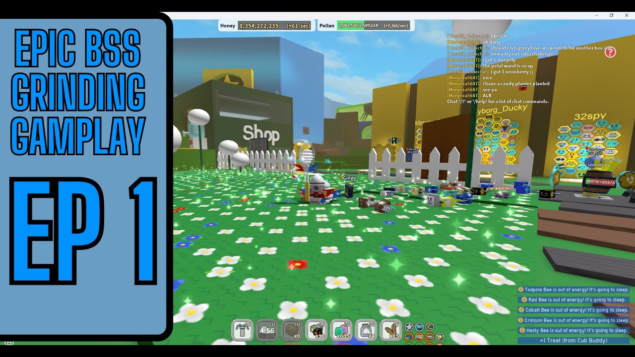 Epic BSS Gameplay l Episode 1 l (Roblox Bee Swarm Simulator) - YouTube