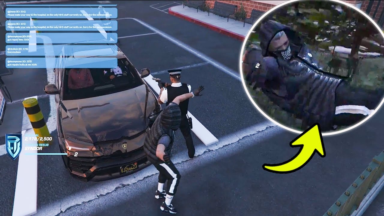 Randy Stabs a COP to Save AJ From Getting Magdumped! | DBE World RP ...