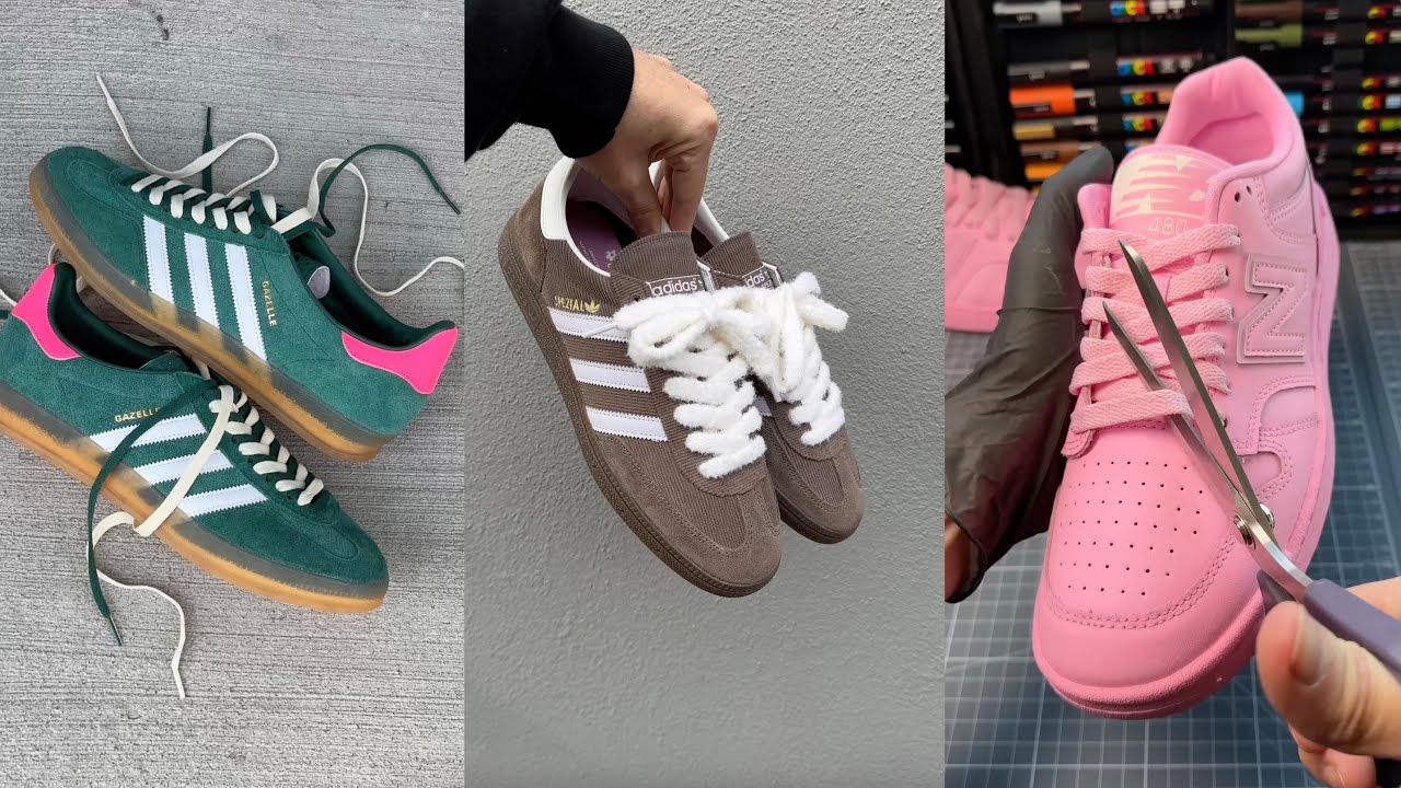 I TURNED BORING SHOES INTO COOL ONES (9 in 60) Compilation - YouTube