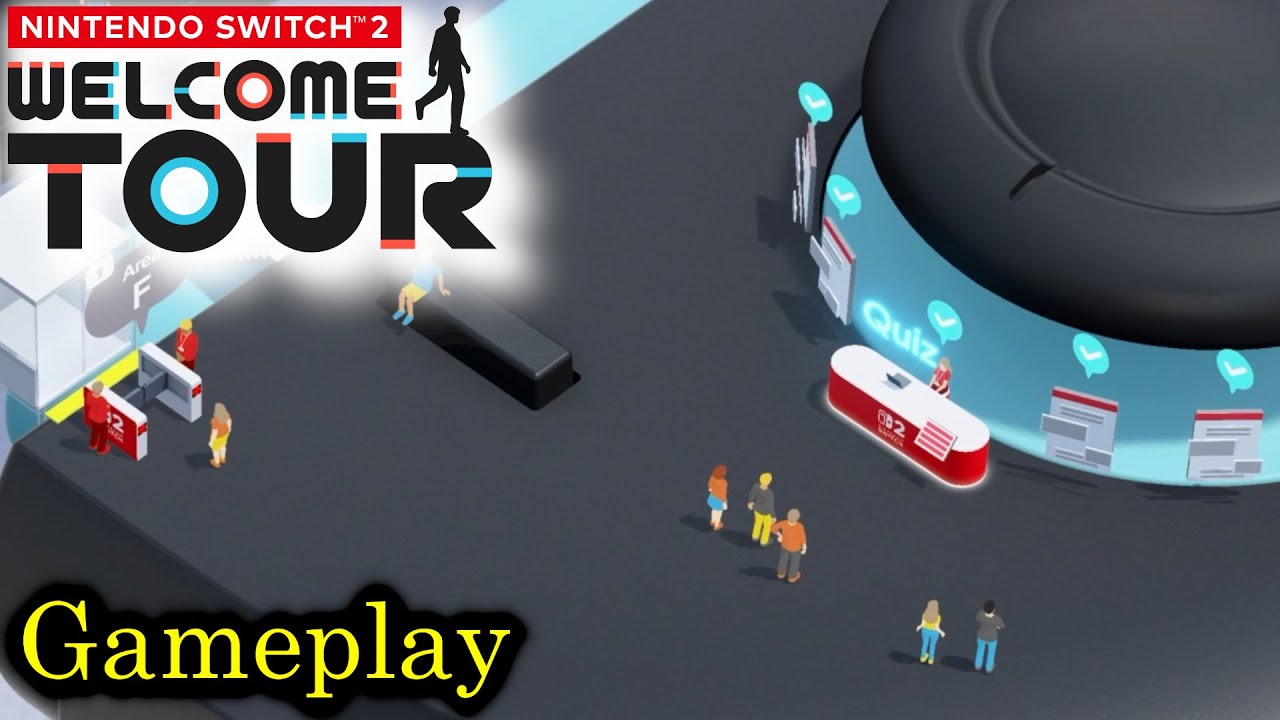 Nintendo Switch 2 Welcome Tour - A Taste of the Joy-Con 2 [Gameplay ...