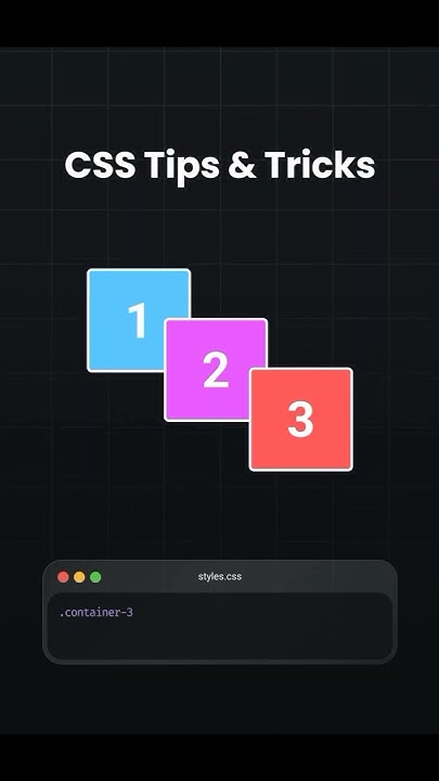 CSS Tips and Tricks 🎨 | Mastering CSS Layouts and Styling Techniques - YouTube