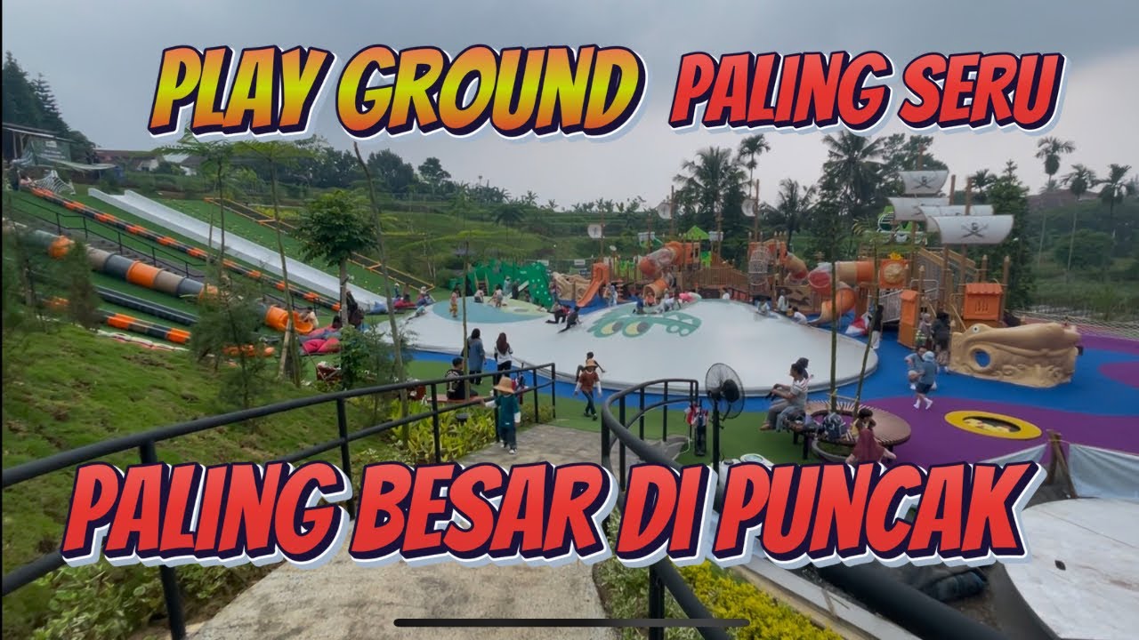 SERUU!!! MAIN PLAYGROUND OUTDOR INDOTOFU DI PUNCAK BOGOR - YouTube