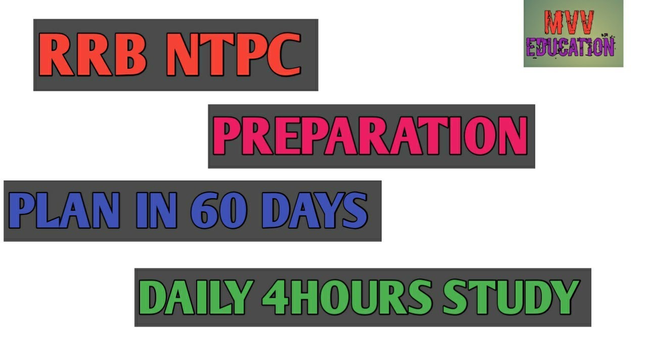 RRB PREPARATION PLAN - YouTube
