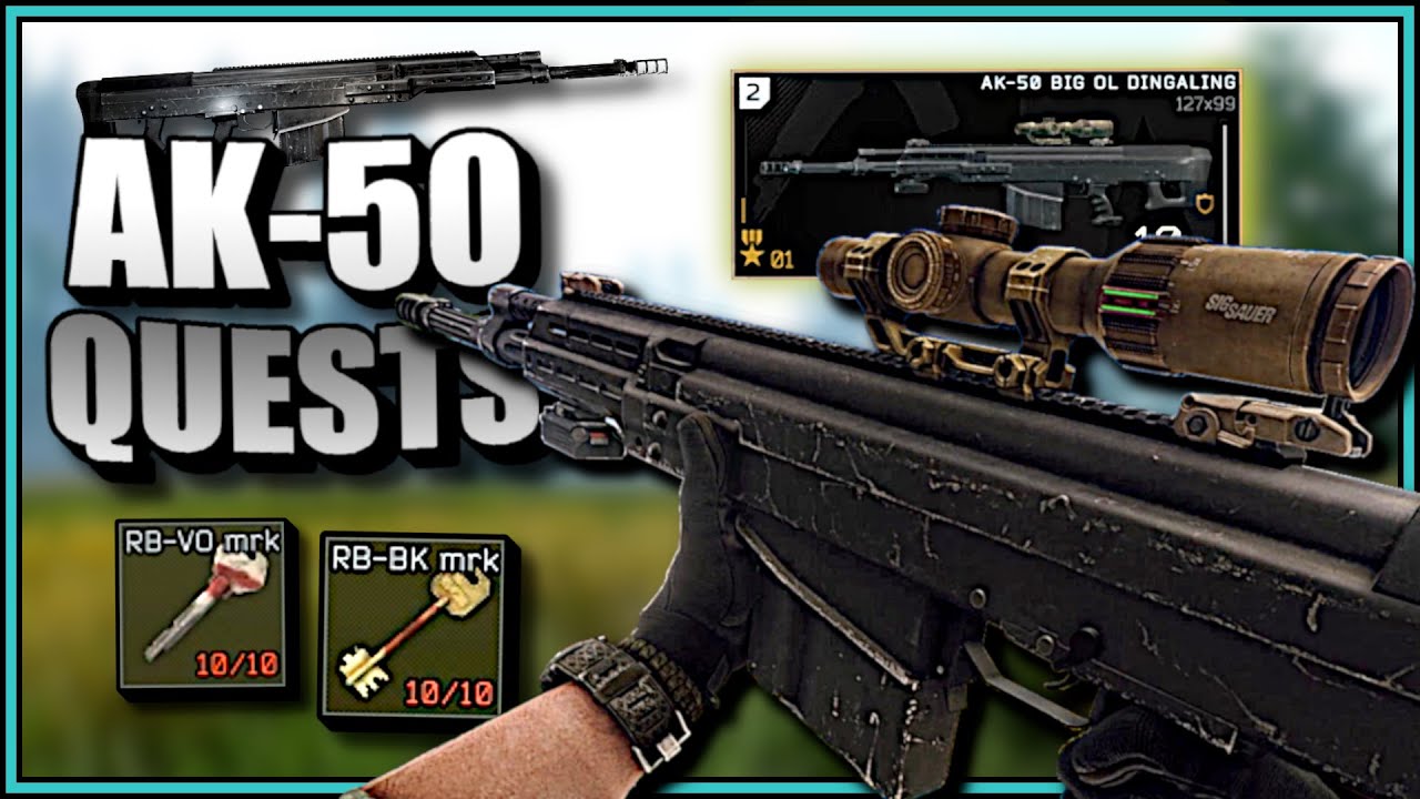 The NEW AK 50 is INSANE - Tarkov PvE (Ak 50 questline) - YouTube