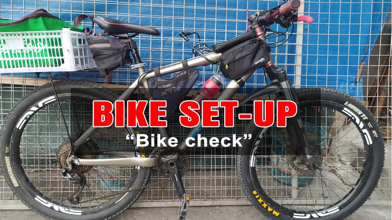 Bike set-up (my delivery & long rides set-up) - YouTube