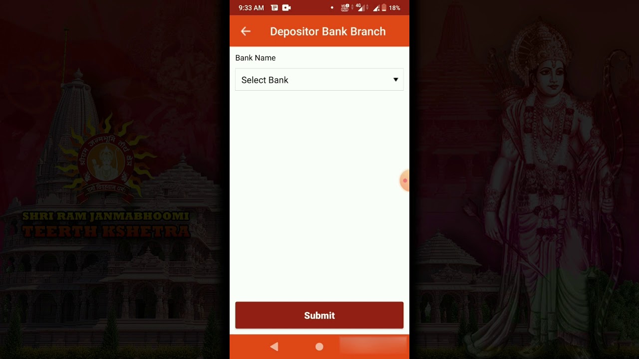 Shriram Janmabhoomi Nidhi Samarpan Abhiyan | Depositor App | Login ...
