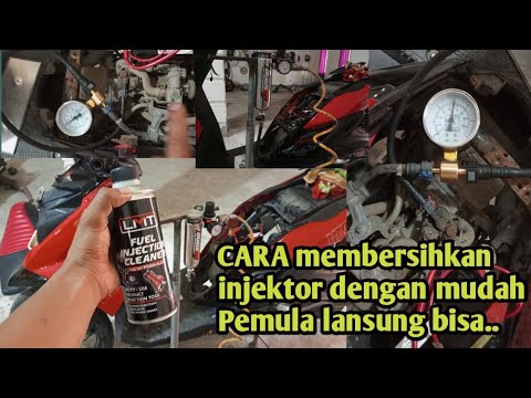 Tutorial cara infus injeksi motor buat pemula - YouTube