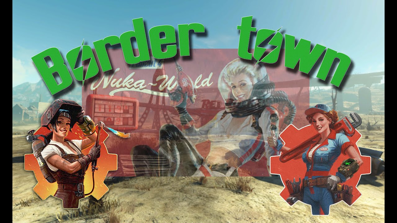 Fallout 4 - Nuka-World Red Rocket - Border Town - YouTube