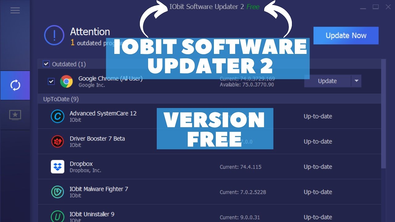 IObit Software Updater 2 - YouTube