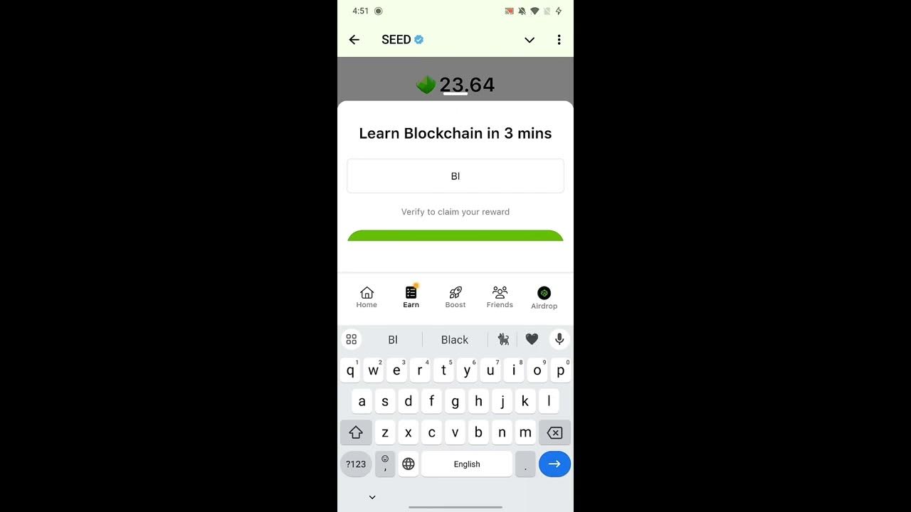 SEED Verify Code | Learn Blockchain in 3 Mins | SEED'S New Video Code | Seed Code | Seed Video ...