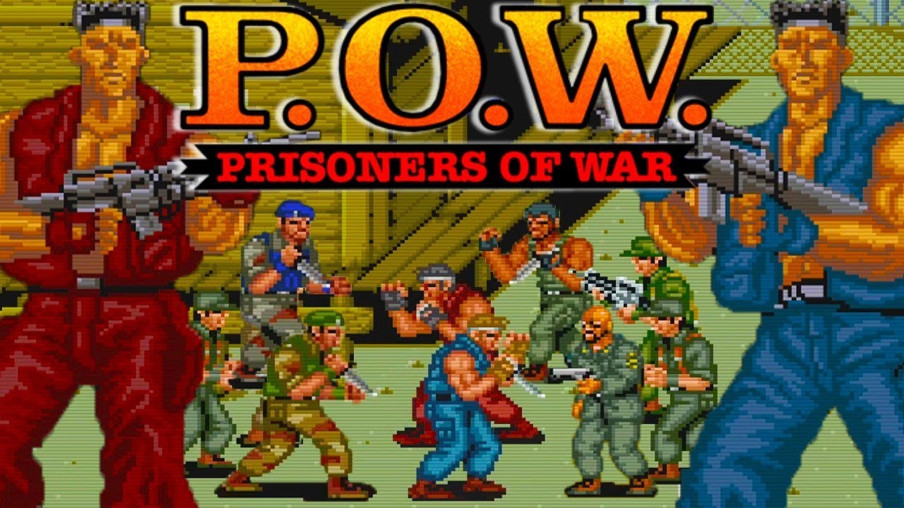 POW (Prisoner of war) 1988 Arcade Walkthrough (No commentary) - YouTube