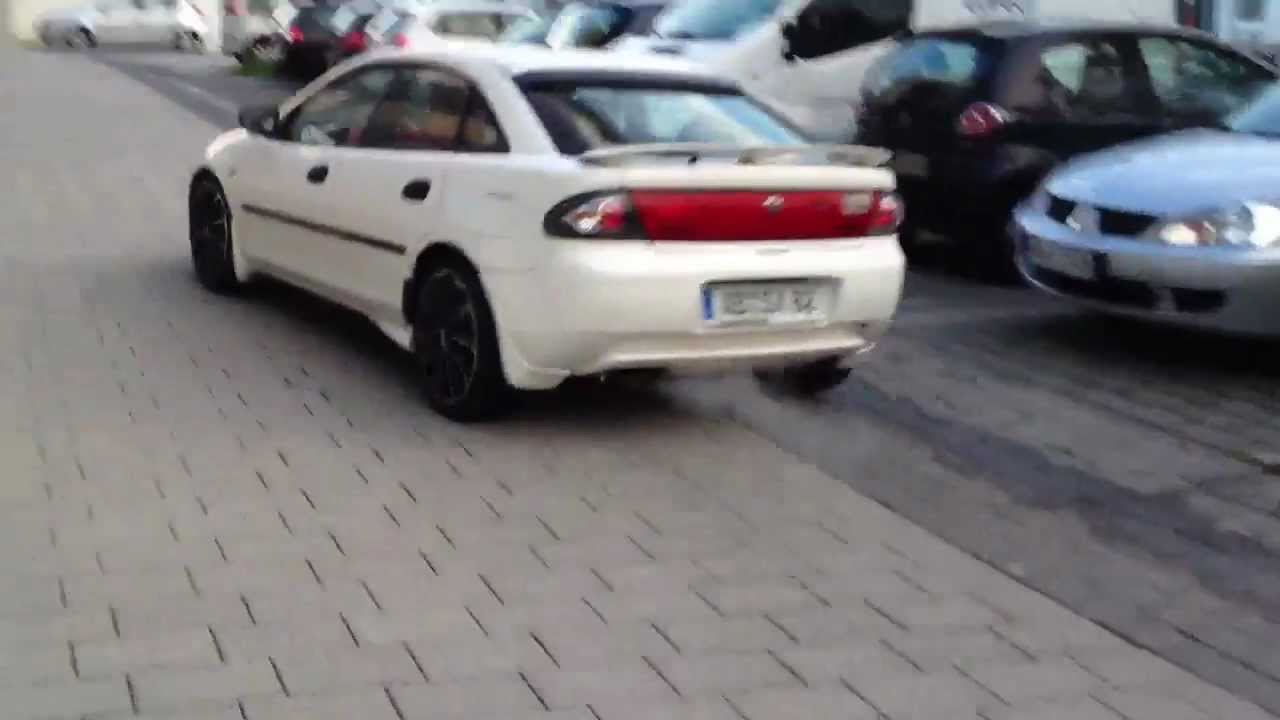 Mazda 323F BA - Lantis V6 Tiefgaragen-Test - YouTube