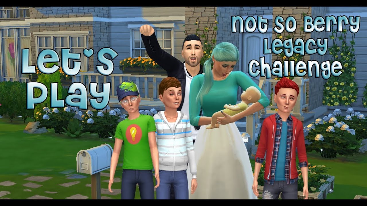 The Sims 4 - Not So Berry Challenge (1st Generation: Mint) #12 - YouTube