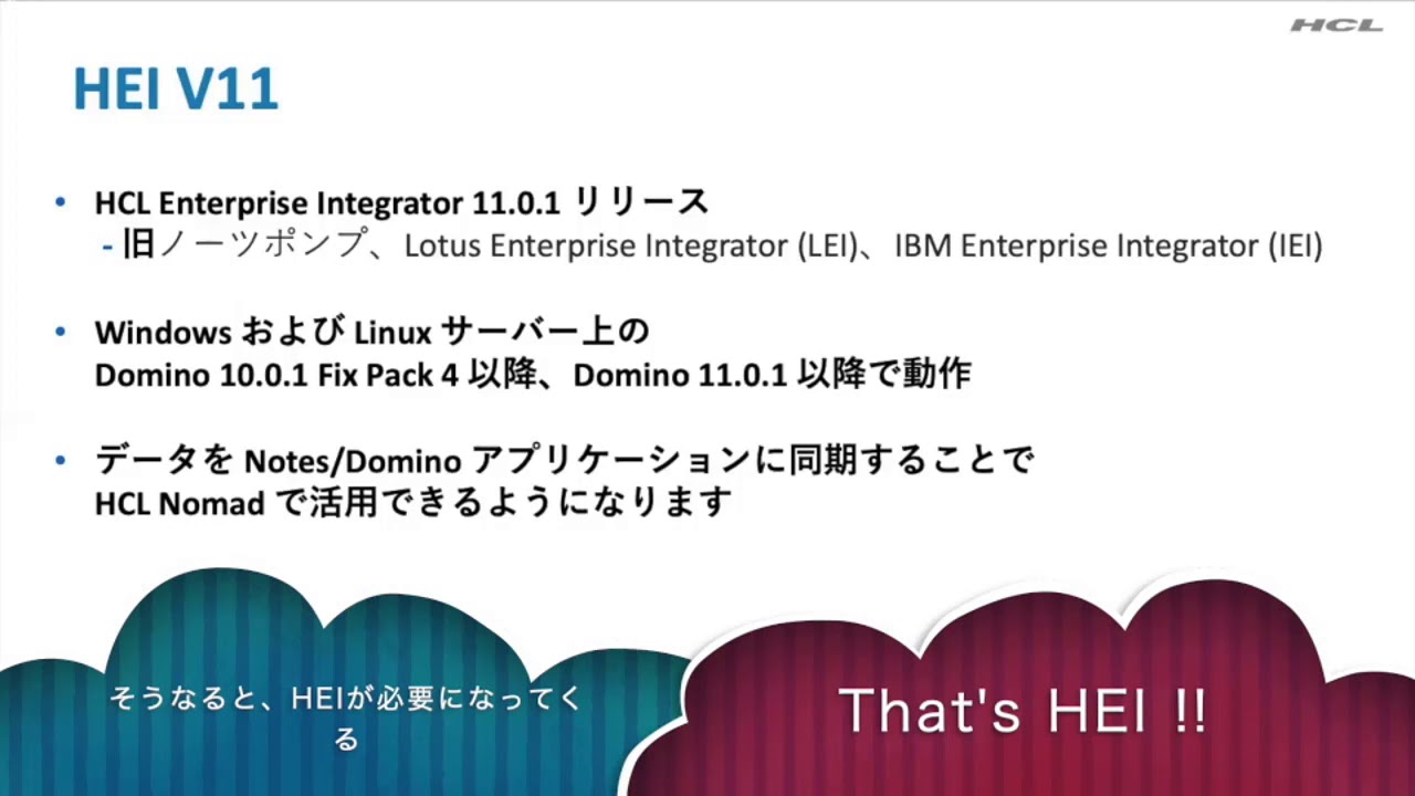 Customer's Voice for HEI (Japanese) - YouTube