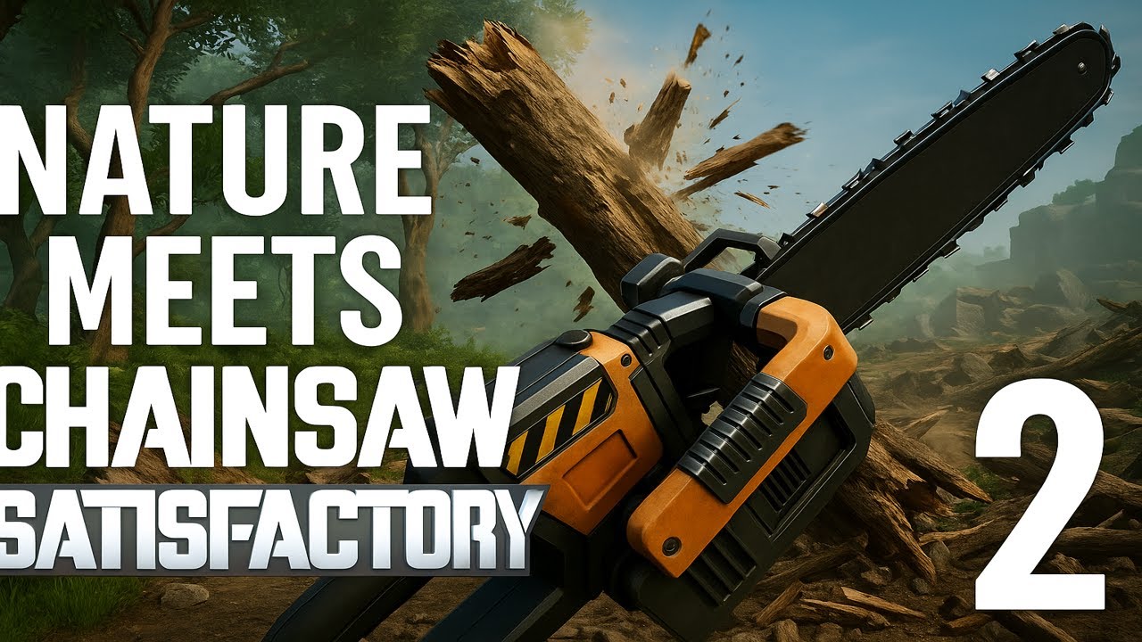 Destroying Nature And Building Up - Satisfactory Ep. 2 - YouTube