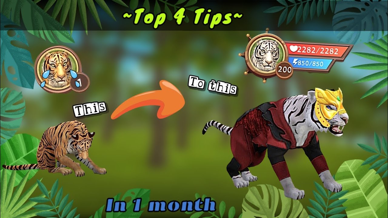 Wildcraft: How to level up fast 🤔||top 4 tips|| 😙🐾 - YouTube