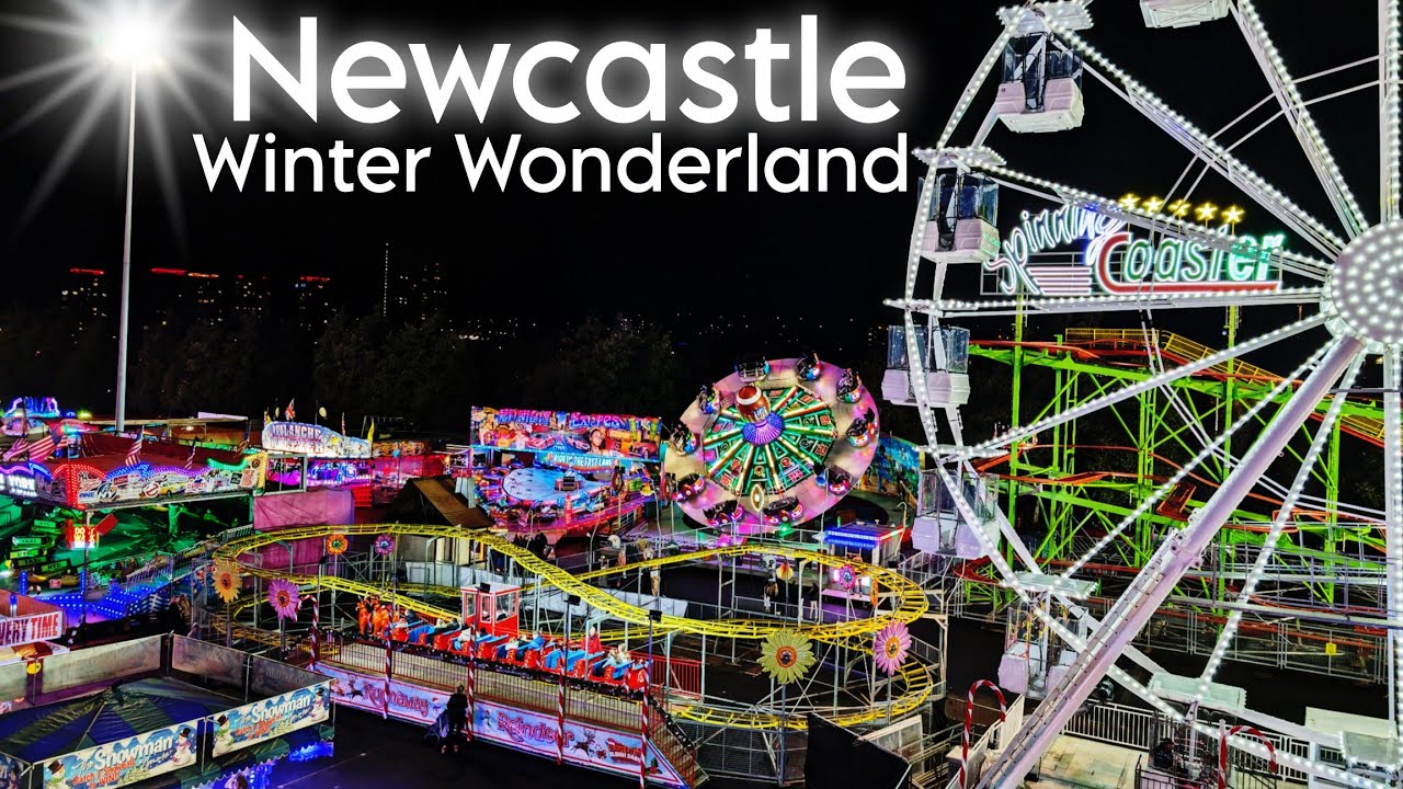 We went to NEWCASTLE WINTER WONDERLAND 2024 - YouTube
