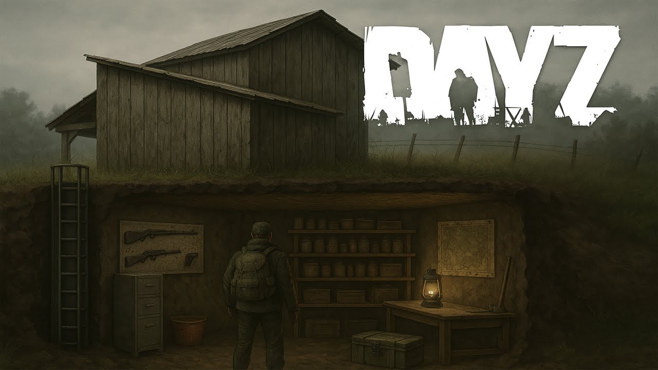 🔴LIVE | Building in a secret Underground Bunker in DayZ - YouTube