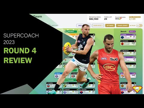 DOCHERTY TRADE PLAN + ROUND 4 REVIEW - AFL SUPERCOACH 2023 - YouTube