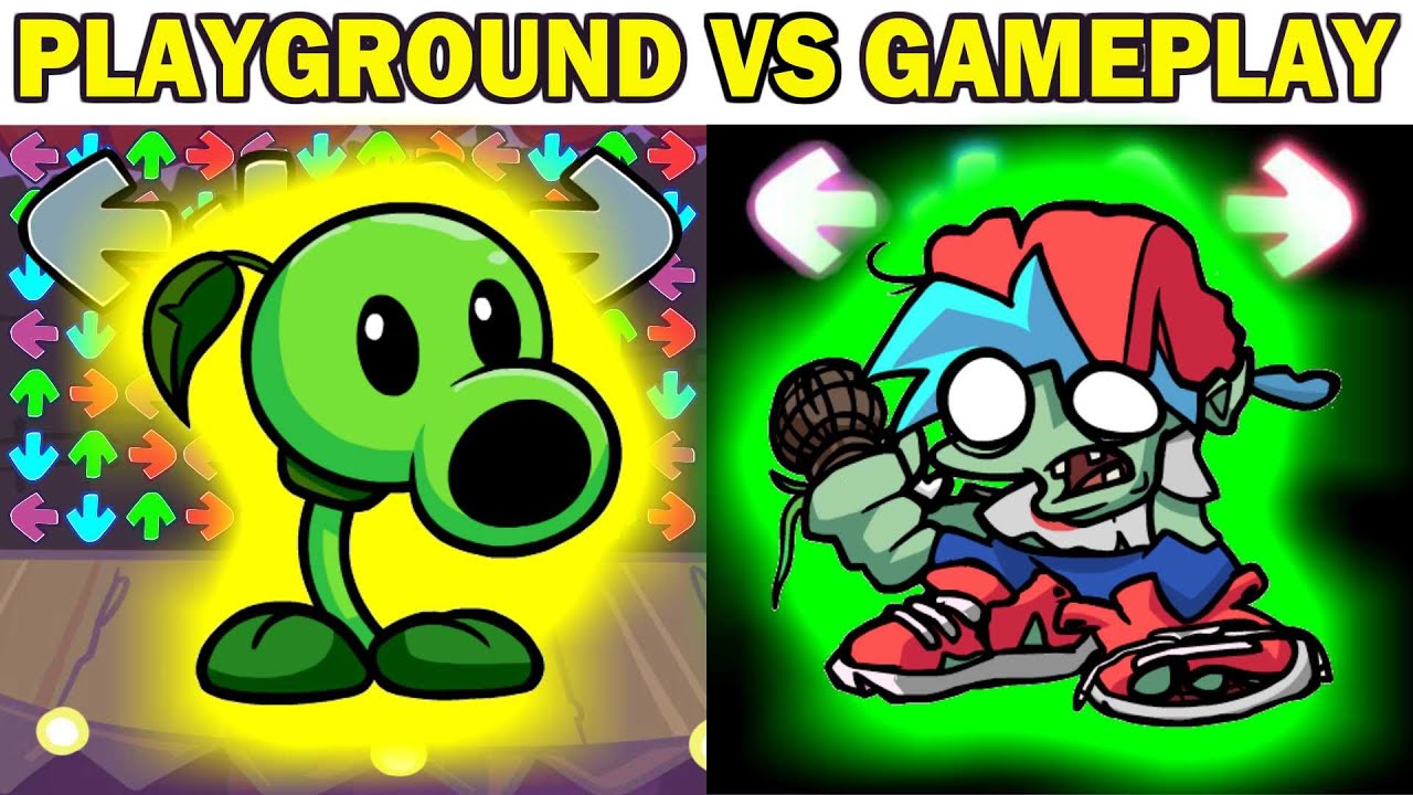 FNF Character Test | Gameplay VS Playground | FNF Mods | VS Plants vs ...