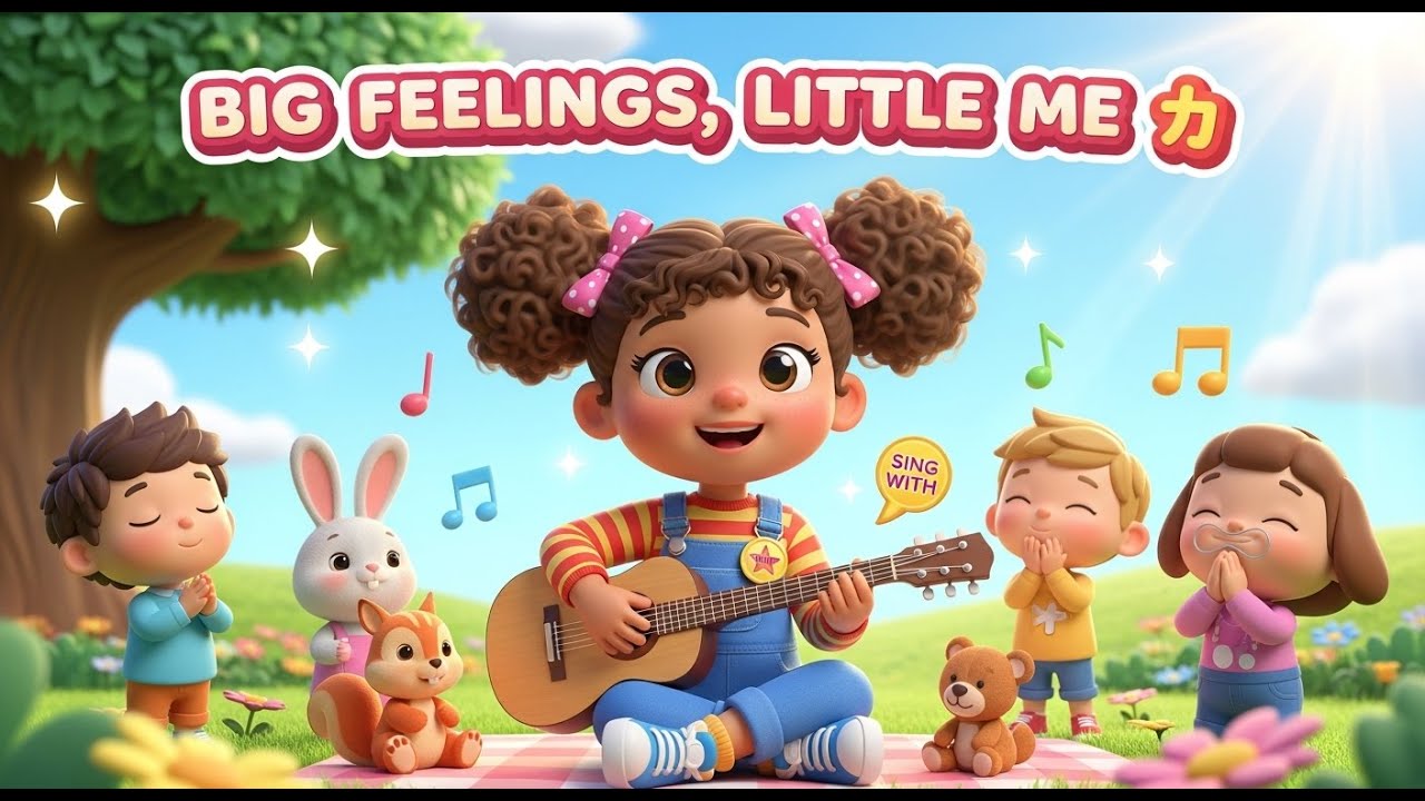 Big Feelings, Little Me | Emotional Regulation Song for Kids (Happy ...